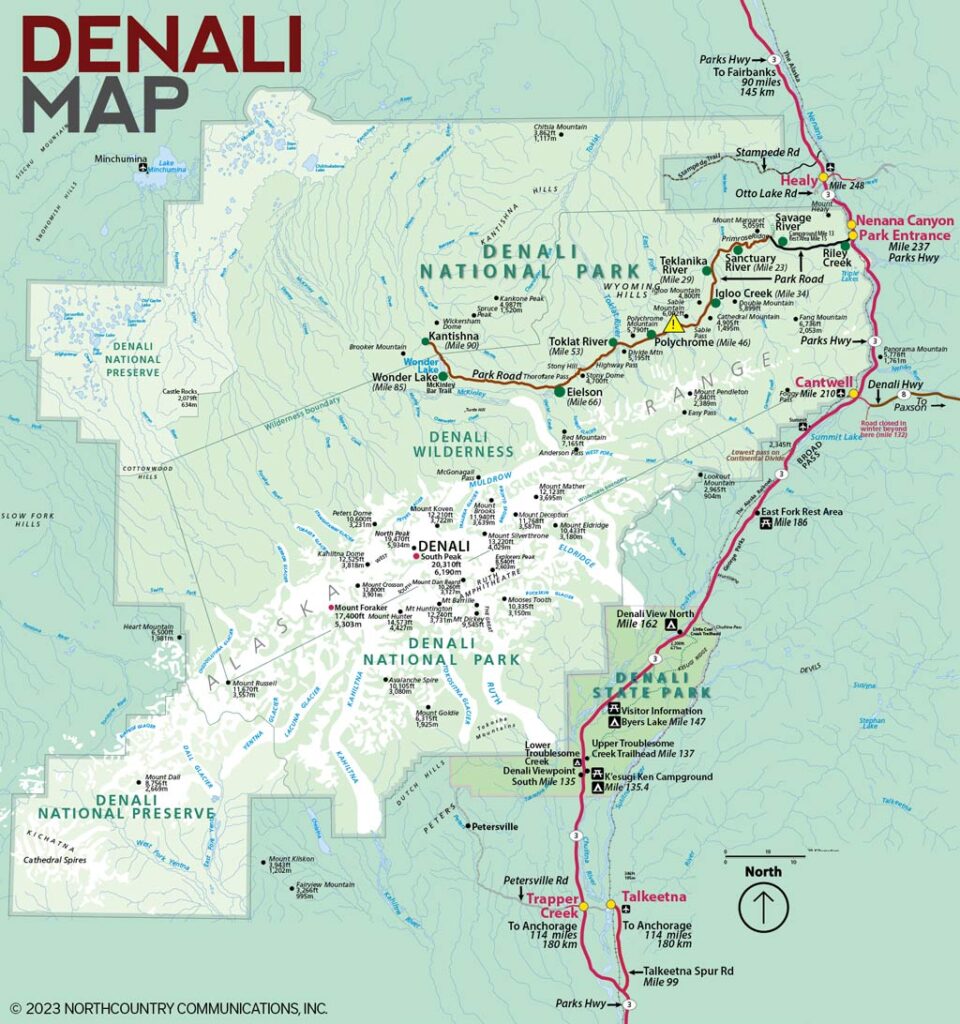 denali_summer_times_map - Denali Summer Times